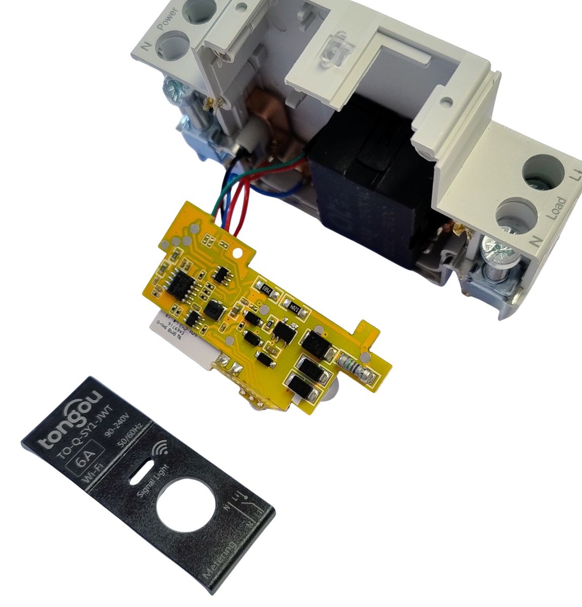 Zigbee DIN Rail Switch with Circuit Breaker Function Tongou TO-Q-SY2-J ...